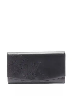 LOUIS VUITTON 1995 Opera Aegean Debossed Clutch