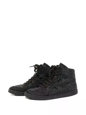 Gucci Coda Crystal Embellished High-top Sneakers