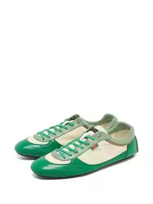 Gucci Leather Panelled Sneakers