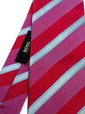 BOSS Striped Silk Tie