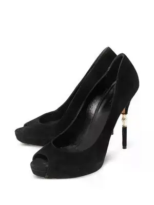 Gucci 125mm Suede Platform Pumps