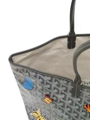 Goyard St. Louis Pm Tote Bag - Grey
