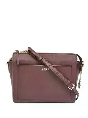 Dkny Structured Leather Crossbody Bag