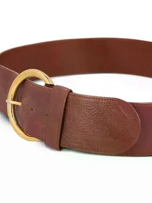 Vintage Leather Buckle Belt