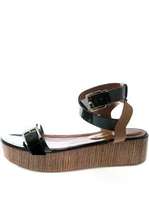 SERGIO ROSSI 45mm Platform Heeled Sandals