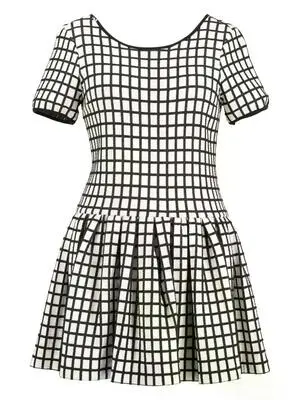 ANNIE P. Check-pattern Dress
