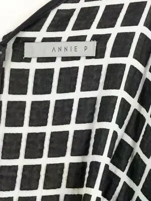 ANNIE P. Check-pattern Dress