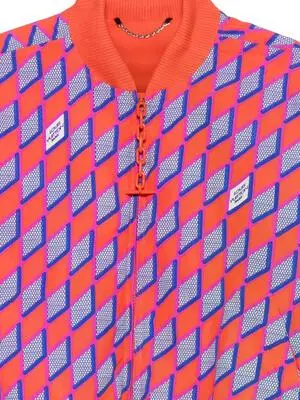 LOUIS VUITTON 2010s Monogram Puffer Jacket - Orange