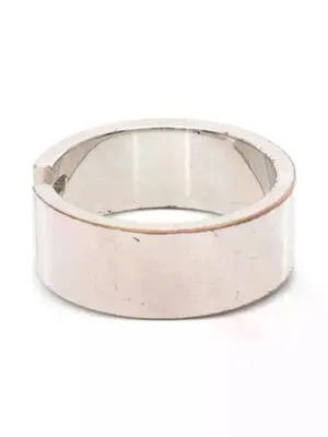 Fendi 00s Ff-logo Metal Ring
