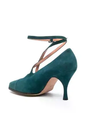 ROMEO GIGLI 1990s Ankle-strap Stiletto Pumps