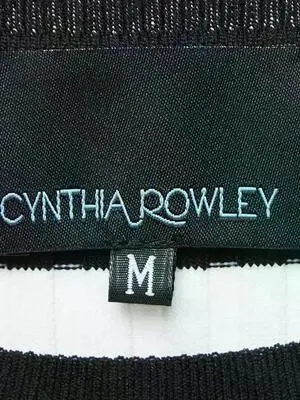 Cynthia Rowley Ribbed Stripe Sweater