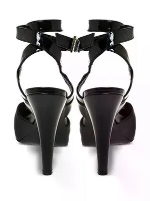 Fendi 115mm Leather Heeled Sandals