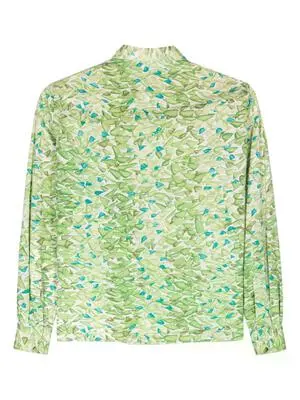 Emilio Pucci 1960s Graphic-print Cotton Shirt