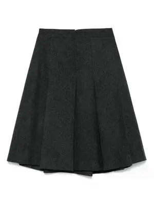 Celine 1990s Wool Skirt