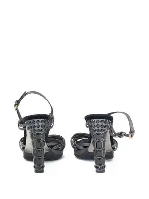 Miu Miu 2010 Crystal-embellished Sandals