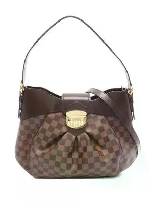 LOUIS VUITTON Sistina Mm Damier Ebene Tote Bag