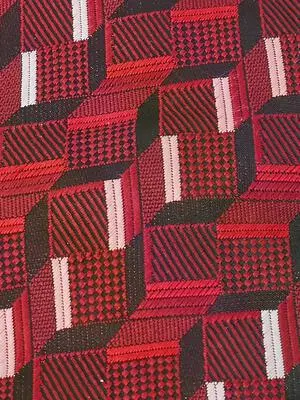 Valentino Garavani Geometric Jacquard Silk Tie