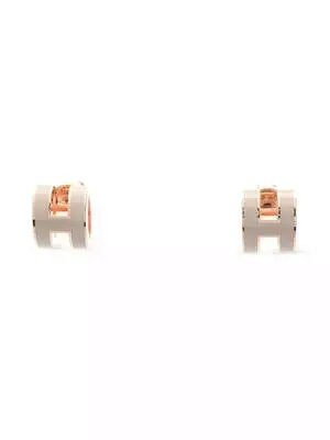 Hermès Mini Pop H Earrings - Pink