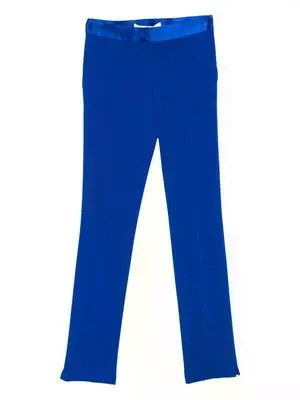 DIANE VON FURSTENBERG Vintage Contrasting-Waistband Trousers