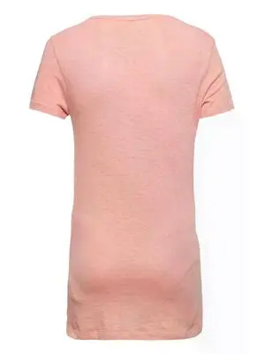 Burberry Checked Scoop-neck T-shirt
