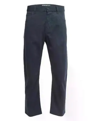 Emporio Armani Cotton Chinos - Blue