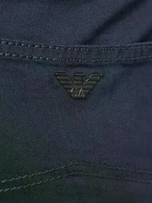 Emporio Armani Cotton Chinos - Blue