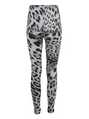 Roberto Cavalli Animal-print Leggings