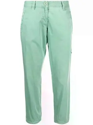 Prada 1990s Mid-rise Cropped Trousers