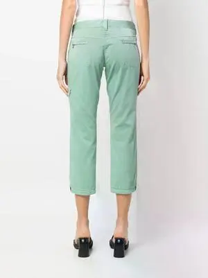Prada 1990s Mid-rise Cropped Trousers
