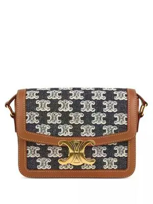 Celine Teen Triomphe Shoulder Bag - Blue