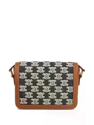 Celine Teen Triomphe Shoulder Bag - Blue