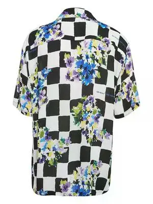 Off-White Floral Check Shirt