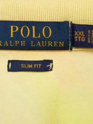 Polo Ralph Lauren Pre-owned Cotton Polo Shirt - Yellow