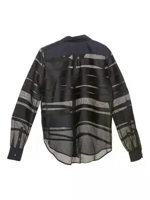 Roberto Cavalli Vintage Sheer Stripe Shirt