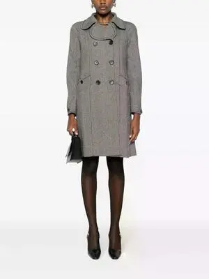 Dior 2000s Double-breasted Thigh-length Coat