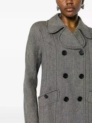 Dior 2000s Double-breasted Thigh-length Coat