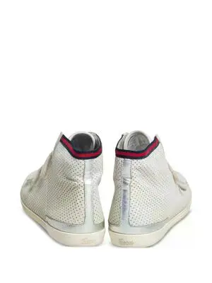 Gucci Perforated Leather Sneakers