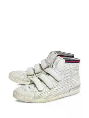 Gucci Perforated Leather Sneakers