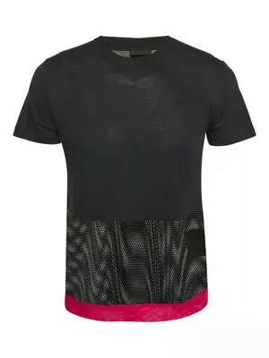 Prada Mesh-insert Cotton T-shirt