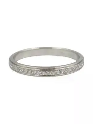 Cartier Platinum Diamond D'amour Full Eternity Ring - Silver