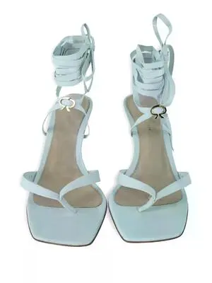 GIANVITO ROSSI 80mm Strap Heeled Sandals