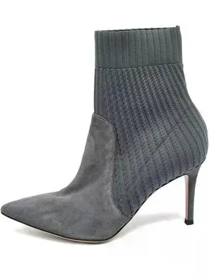 GIANVITO ROSSI 110mm Sock-style Ankle Boots