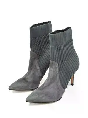 GIANVITO ROSSI 110mm Sock-style Ankle Boots