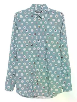 Dolce & Gabbana 2010s Polka-dot Shirt