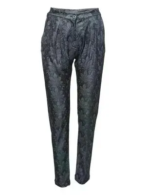 Emporio Armani Floral Button Trousers