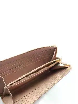 Prada 2020s Triangle-logo Wallet - Neutrals