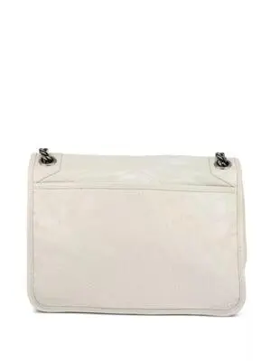 Saint Laurent Pre-owned Medium Niki Shoulder Bag - White