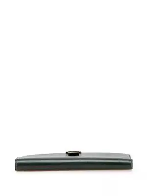 Hermès 1995 Box Calf Bearn Wallet Long Wallets