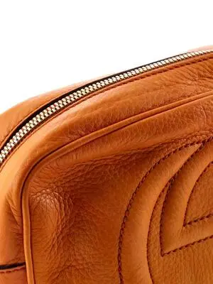 Gucci Soho Disco Leather Crossbody Bag - Orange