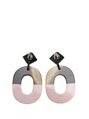 Hermès Pre-owned Isthme Earrings - Brown